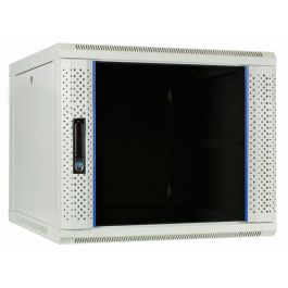 Buy 9U white wall mount server rack with glass door 600x600x500mm (WxDxH)?
