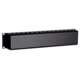 Buy 2U 19 inch metal cable tray with sliding cover?