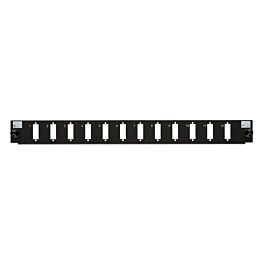 Buy Interchangeable front LC/SC 12 port black quad/duplex?