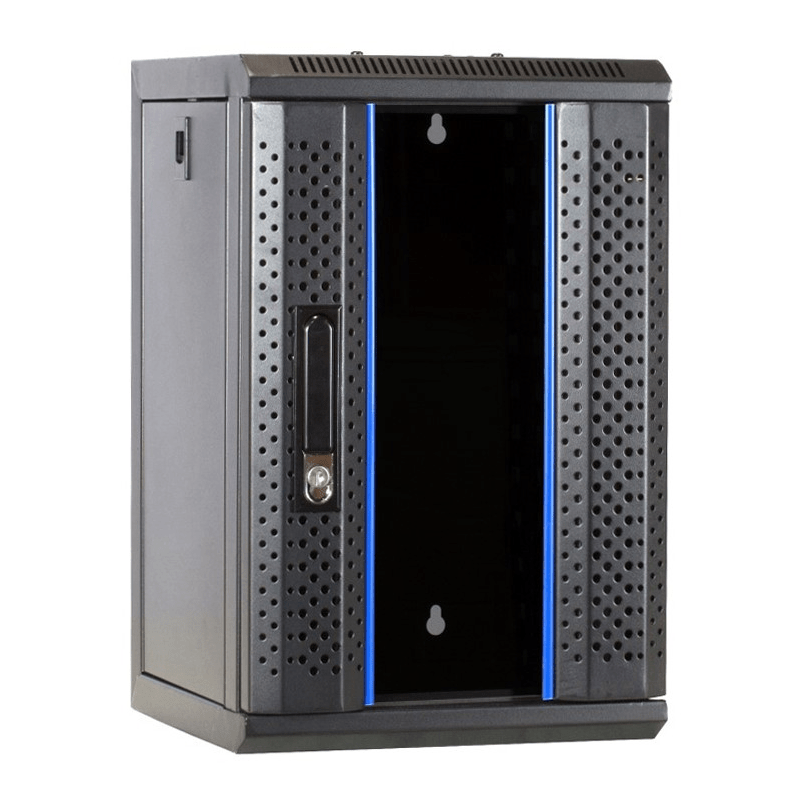 Buy 10 inch 9U server rack with glass door 312x310x486mm (WxDxH)?